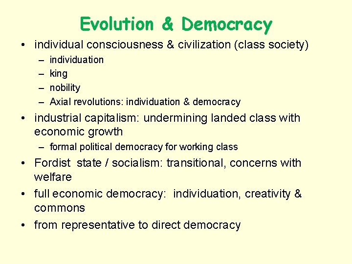 Democracy Justice Sustainability Is radical inequality consistent with