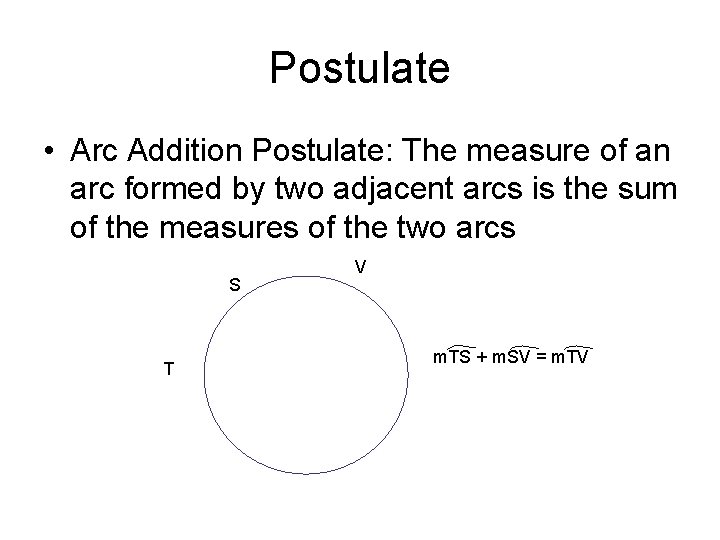 Lesson 10 2 Arcs and Chords Vocabulary Central