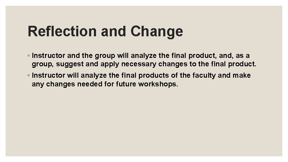 ONLINE TEACHING WHY WHAT AND HOW Presented by