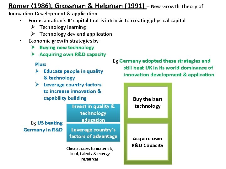 Lecture Overview Benefits 1 Strategy for protecting market