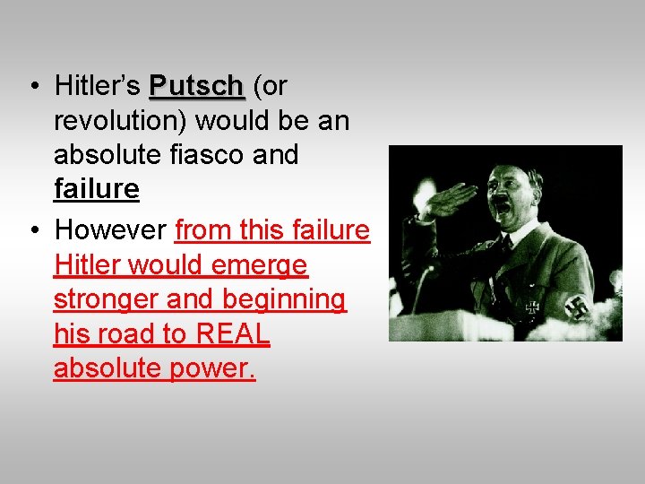 BACKGROUND 1 2 3 4 In November 1923