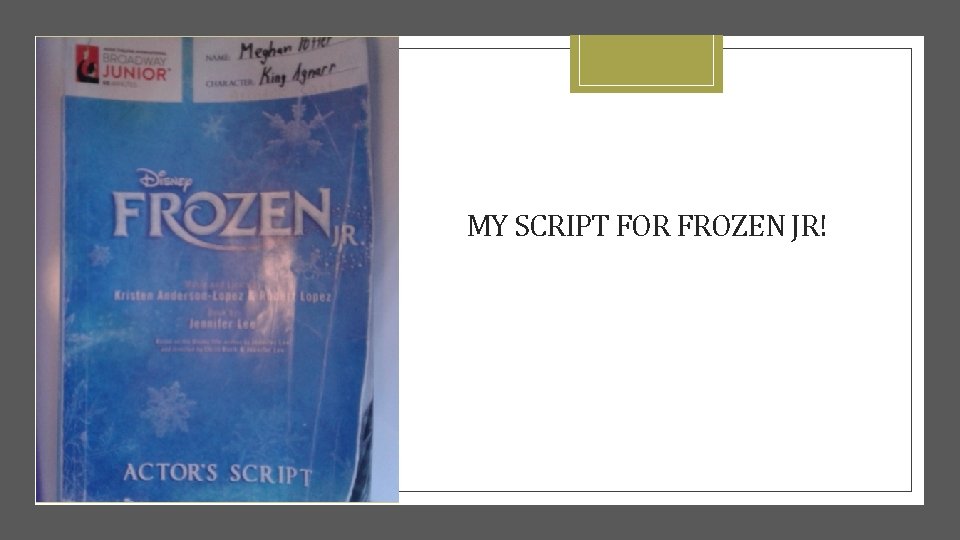 My Digital Portfolio By Meghan Potter Achievement 1