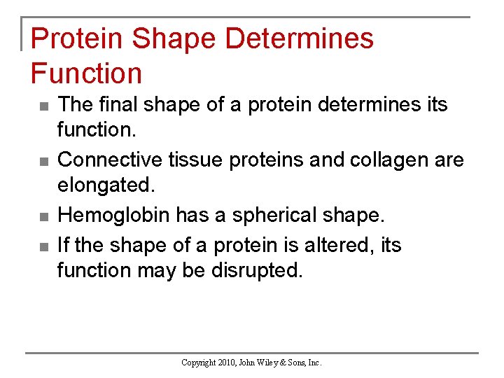 Chapter 6 Proteins and Amino Acids Sources of