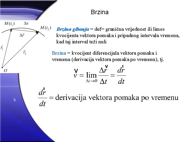 ODJEL ZA FIZIKU Elementarna fizika 1 KINEMATIKA Materijali