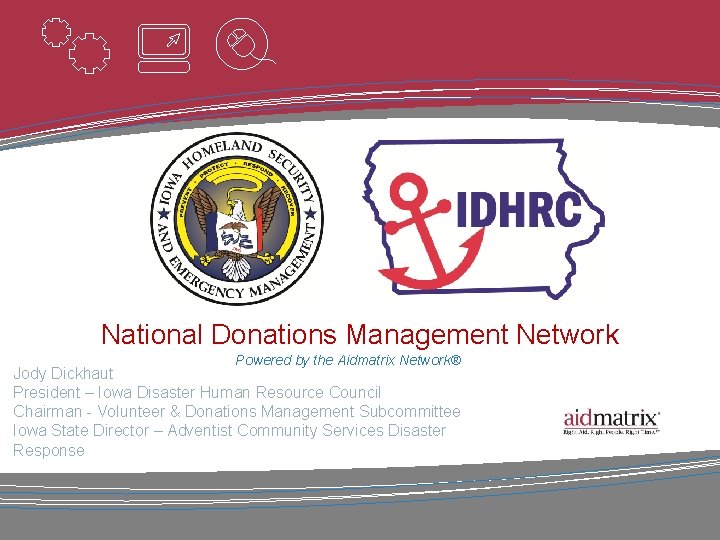 National Donations Management Network Powered by the Aidmatrix