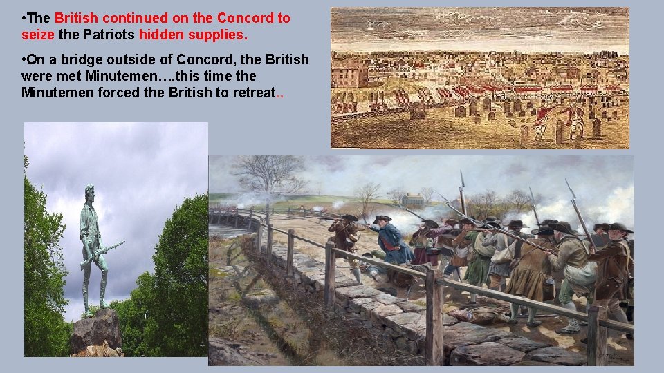 Key Concept 3 2 Despite considerable loyalist opposition