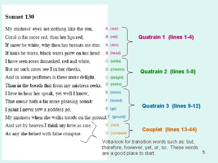 Basic Sonnet Information 1 History of the sonnet