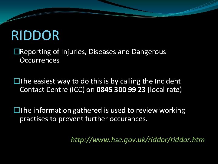 Health and Safety Law IT Organisations Ben Strange