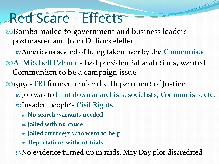 The Roaring 1920 s A decade of excess