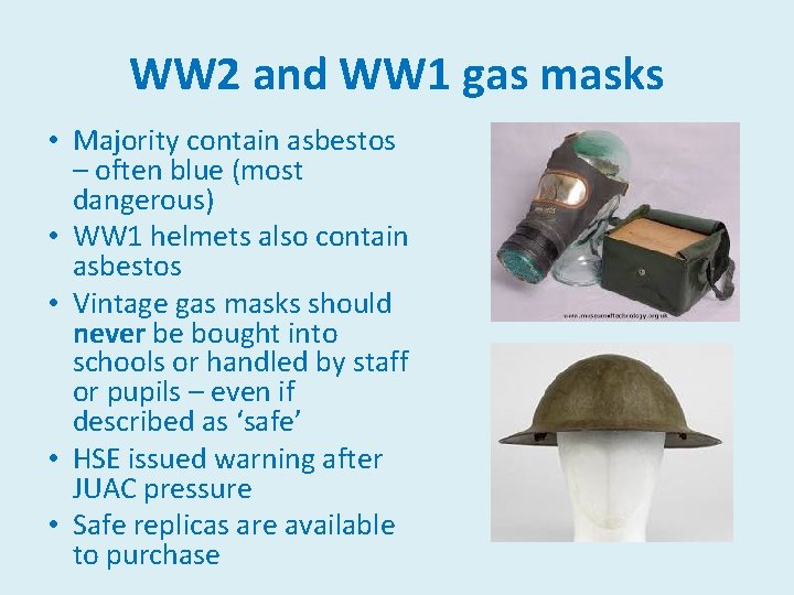 Asbestos in Schools The need for action Sarah