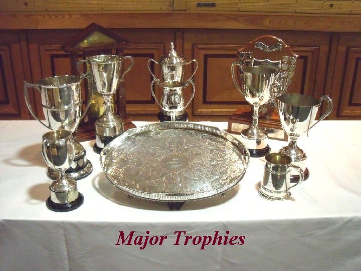Saturday Evening Presentation of Major Trophies by NAWB