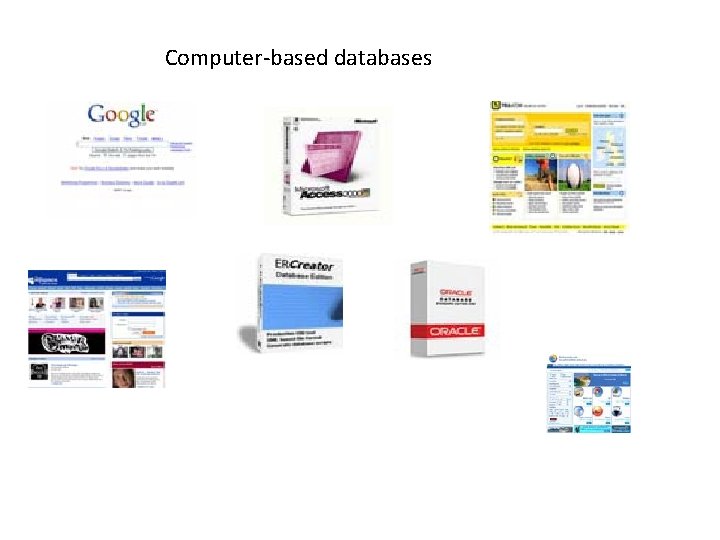 DATABASES DATABASES What do you think the word