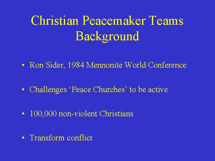 Unarmed Resistance the transnational factor David Cockburn Christian