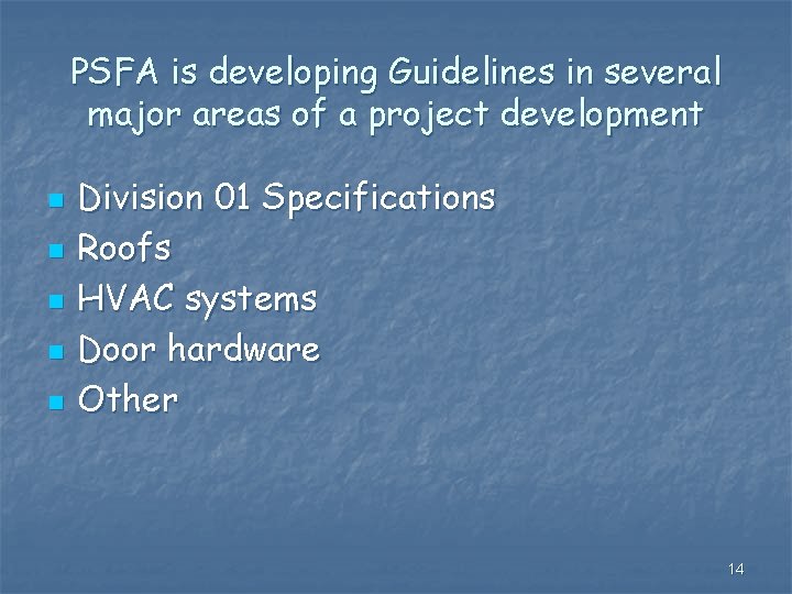 Public School Facilities Authority PLAN REVIEW DESIGN PROCESS