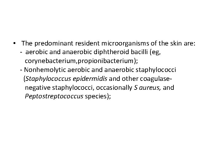 CHAPTER IX NORMAL FLORA ACKNOWLEDGMENT ADDIS ABABA UNIVERSITY