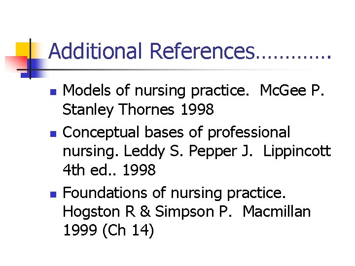 Organizing Frameworks applied to Community Health Nursing Community