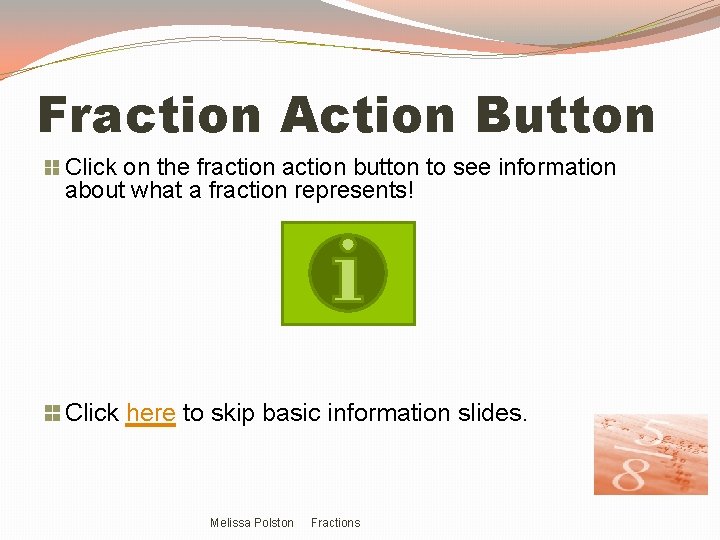 Fractions By Melissa Polston Math Lab K5 Number