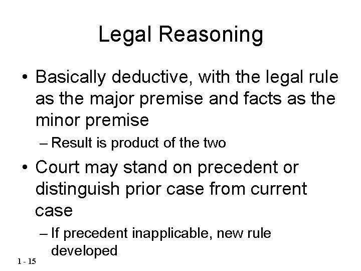 FIN 331 Text Chapter 1 Learning Objectives Types