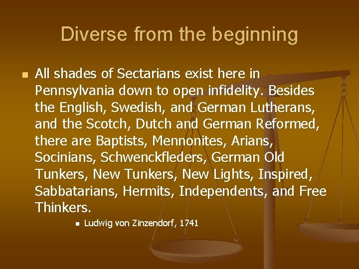 Religious Liberty and the First Amendment The First