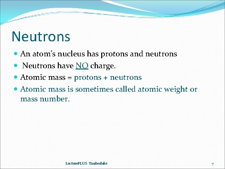 Atomic Chemistry Enrichment Lecture PLUS Timberlake 1 Lecture