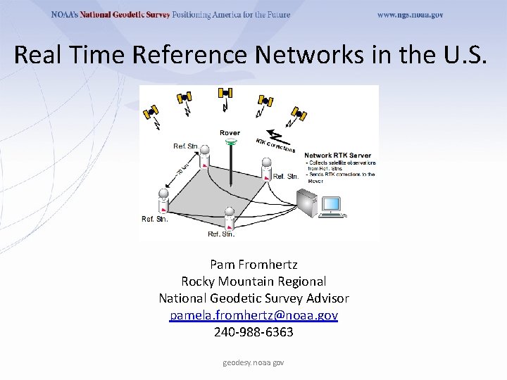 Real Time Reference Networks in the U S