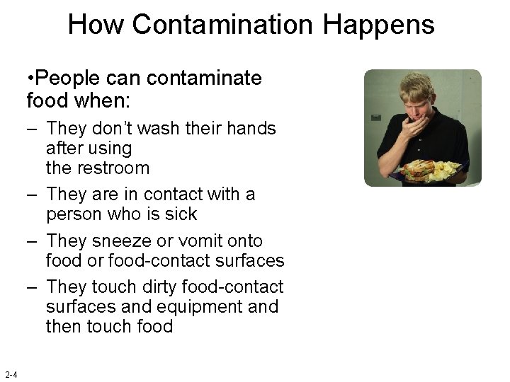 You Can Prevent Contamination Objectives Biological chemical and