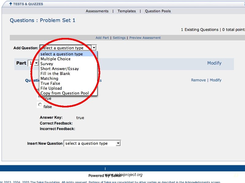 Tests and Quizzes Tool aka SAMigo Marc Brierley