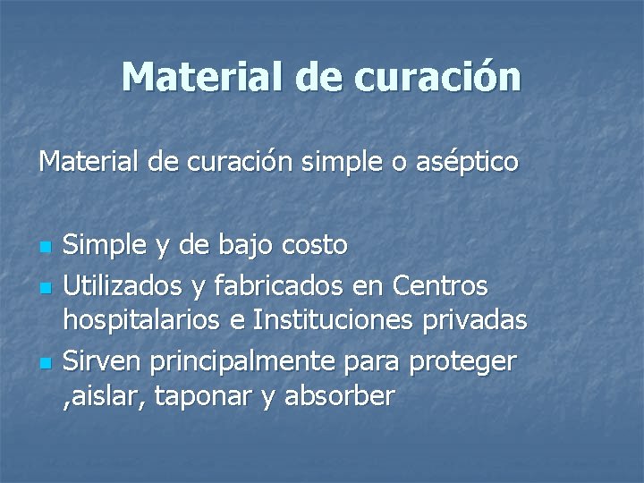 ESTERILIZACIN III Productos y Equipos Biomedicos III TEMA