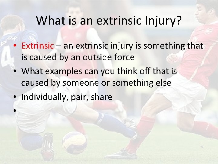 Unit 5 Injury In sport BTEC Level 2
