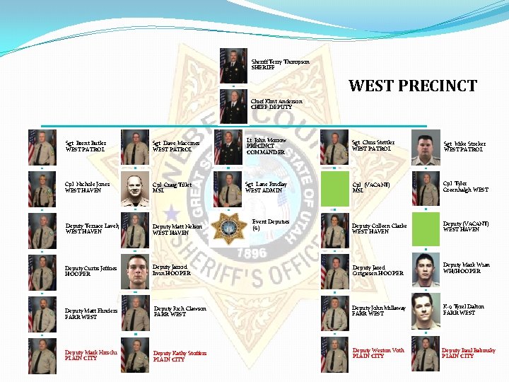 WEBER COUNTY SHERIFFS OFFICE PLAIN CITY 2013 YEAR