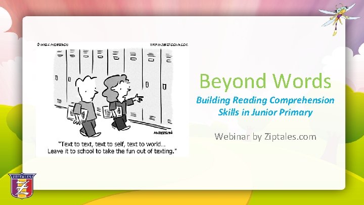 Beyond Words Building Reading Comprehension Skills in Junior