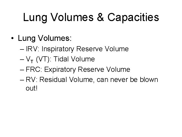 PFT Pulmonary Diagnostics Performed by RTs Pulmonary Function