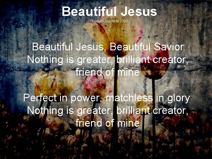 Holy Is The Lord We stand lift up