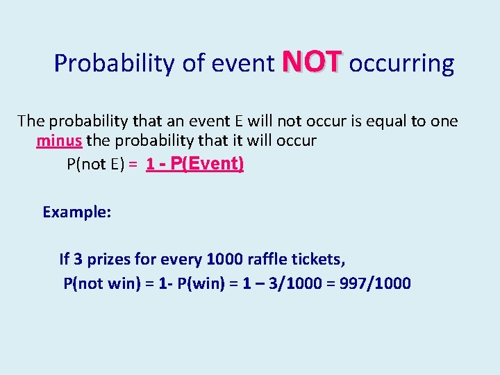 Mutually Exclusive and Inclusive Events CCM 2 Unit