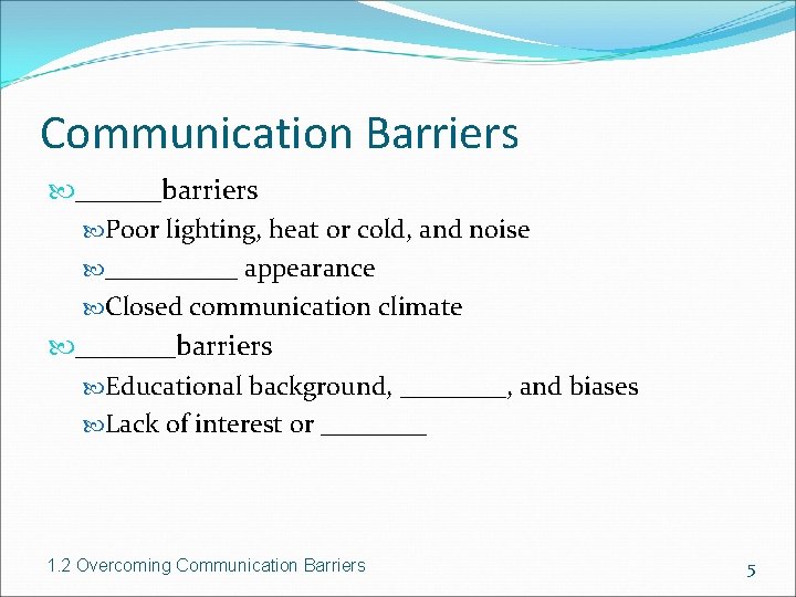 Business Communication Chapter 1 Communicating in Your Life