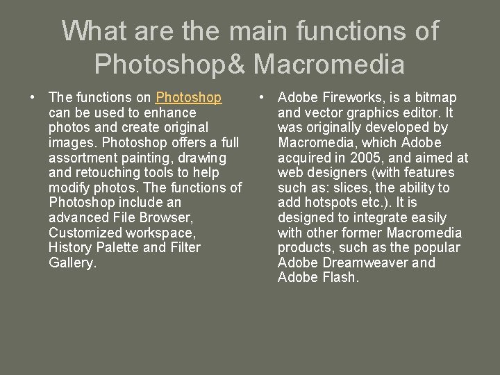 My project The Wonders OF Computer Graphics By