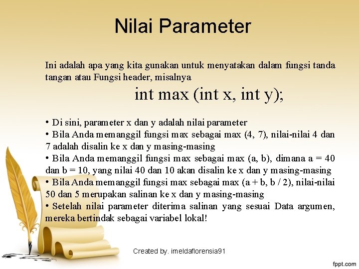 Pemrograman Terstruktur C Dosen Ir Hasanuddin Sirait MT