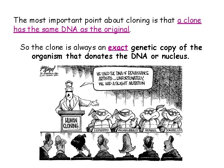 DNA Fingerprinting and Cloning Notes 2014 2015 Cloning