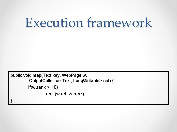 Automatic optimization of Map Reduce Programs Michael Cafarella