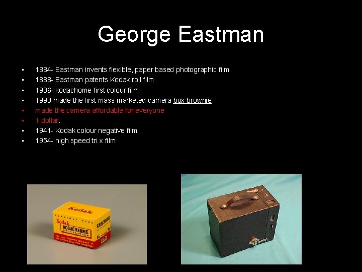History of photography Timeline Jacquile wright 1814 Joseph