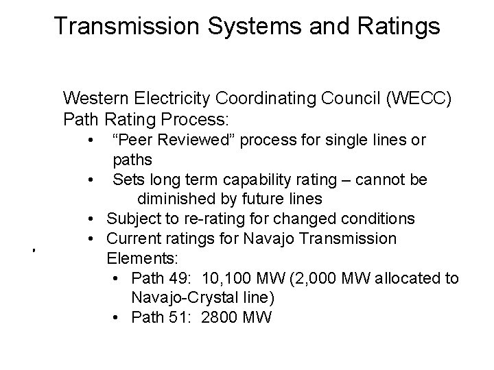 Navajo Transmission System Four Corners Wind Resource Center