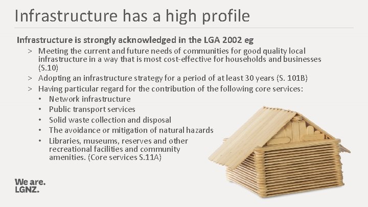 Infrastructure strategies the role of elected members Dr