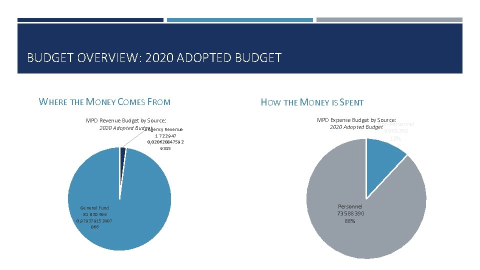 POLICE DEPARTMENT BUDGET OVERVIEW PUBLIC SAFETY REVIEW COMMITTEE