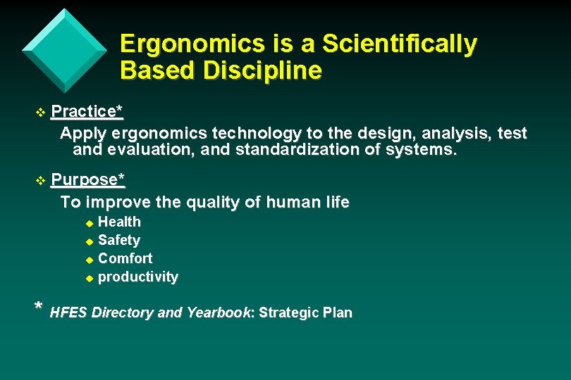 Practical Application of Ergonomics Hal W Hendrick Ph