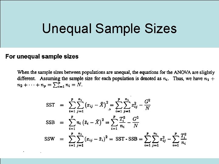 Chapter 8 Analysis of METOC Variability Contents 8