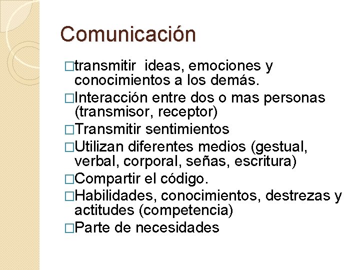 CONCEPTOS BSICOS PARA EL REA DE COMUNICACIN Y