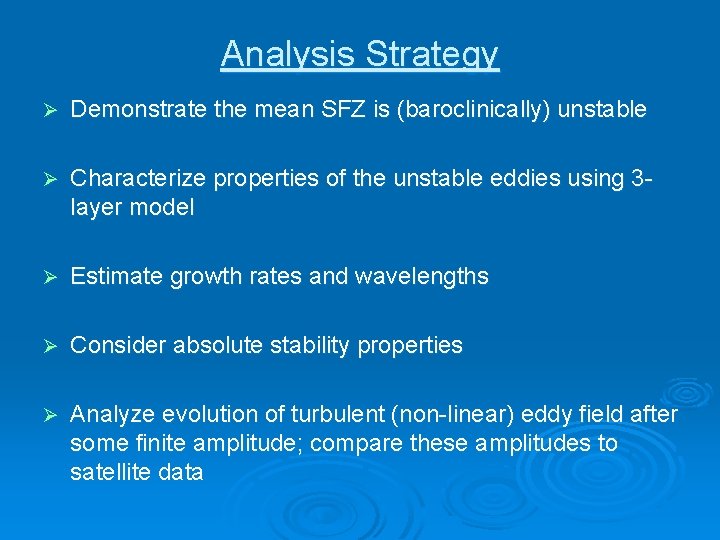 Account of the paper Stability of the Western