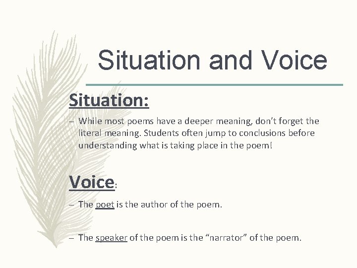Poetry English I Poetry Can be defined as