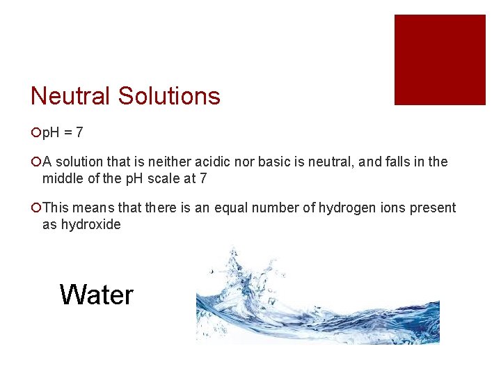 6 2 The p H Scale and Indicators