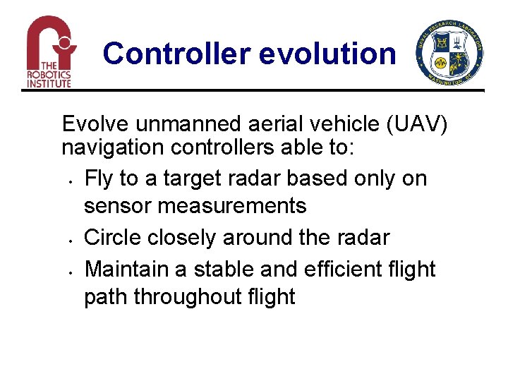 Robustness Analysis of Genetic Programming Controllers for Unmanned